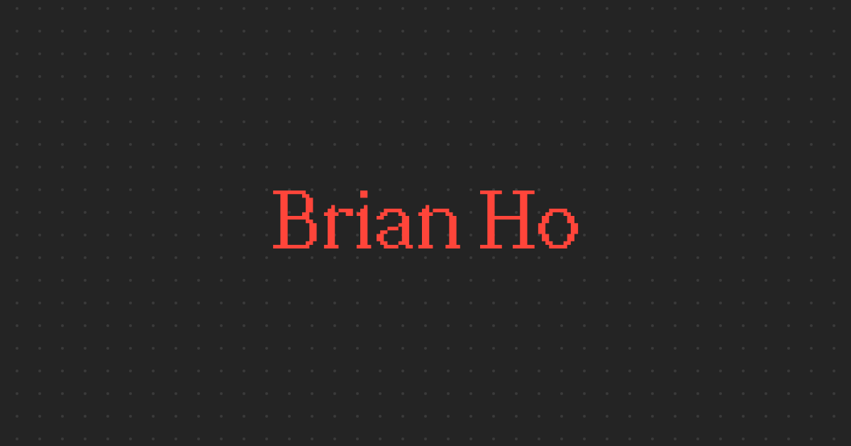 Brian Ho